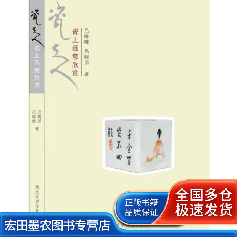 瓷夫人 瓷上画意欣赏9787535256812【好书】