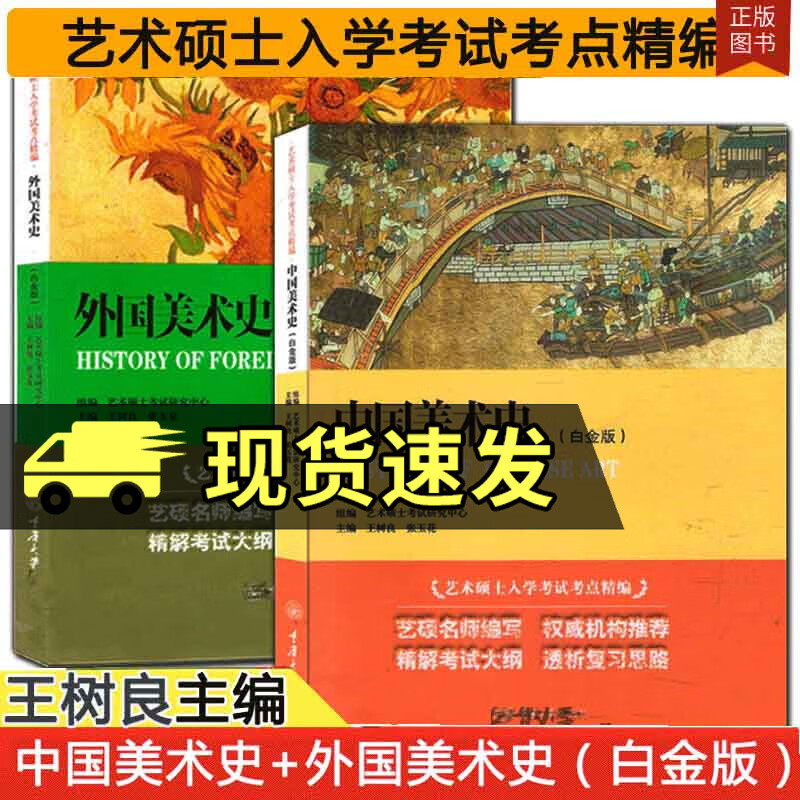 外国美术史+中国美术史白金版 王树良 艺术硕士入学考试考点精编 艺术世界各国艺术概况 艺术基础概论