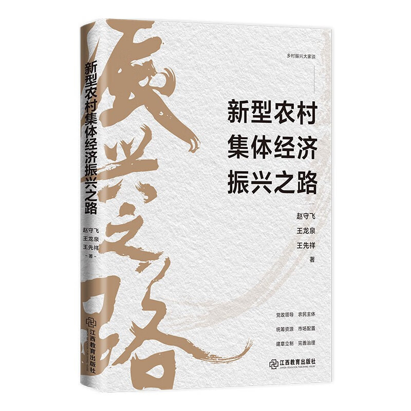 新型农村集体经济振兴之路 赵守飞，王龙泉，王先祥著 江西教育 9787570533763