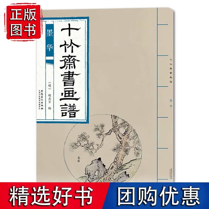 十竹斋书画谱·墨华谱