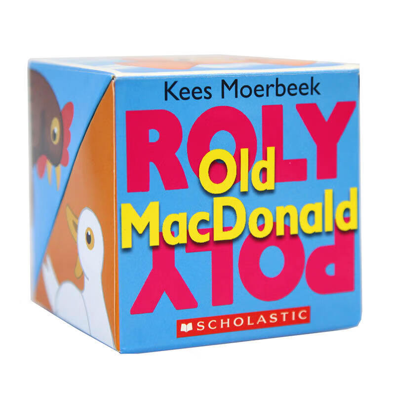 Roly Poly Old MacDonald 老麦克唐纳魔术方块神奇翻转书吴敏兰推荐儿童立体游戏书