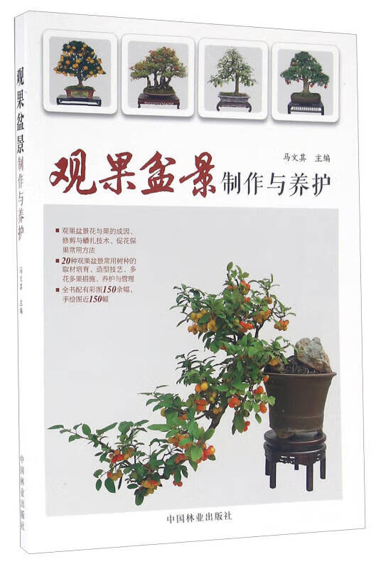 观果盆景制作与养护【现货】