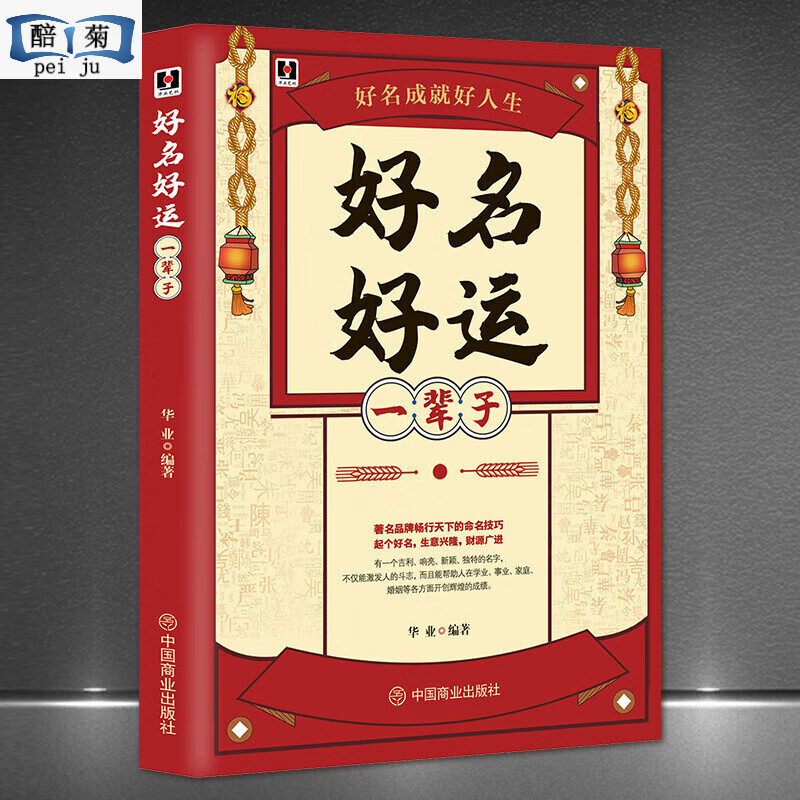 《好名好运一辈子》孩子起名公司取名原则思路方法技巧名字学