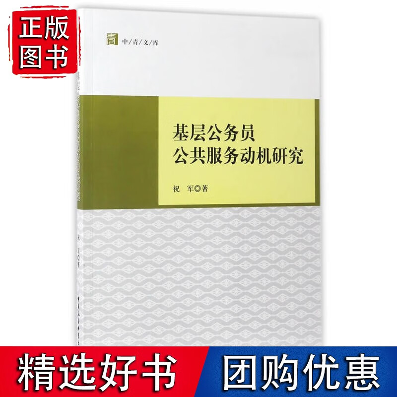 基层公务员公共服务动机研究