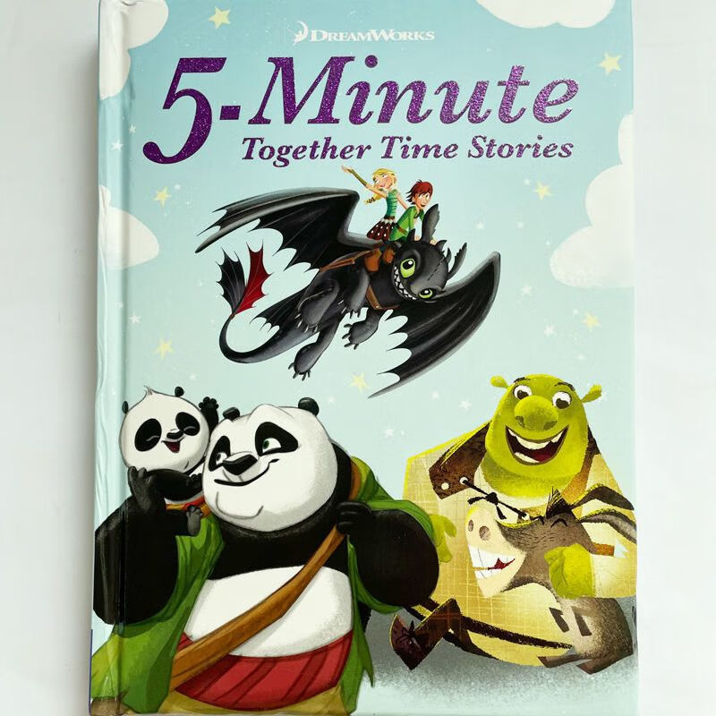 英文原版尾单 读物 5-Minute Together Time Stories 精装