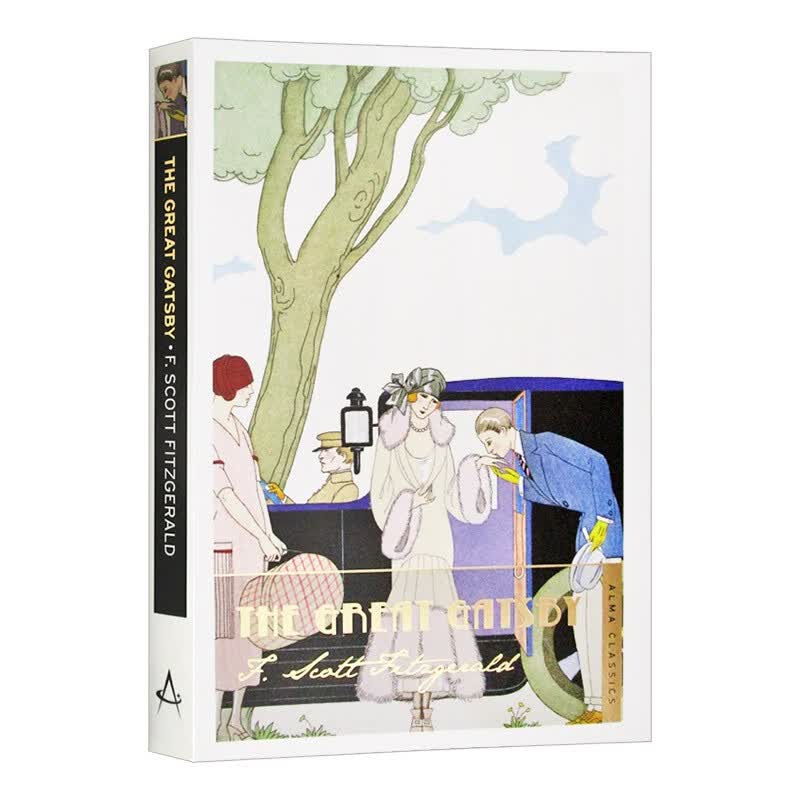 斯科特 菲茨杰拉德系列 了不起的盖茨比 The Great Gatsby 英文原版 Franci