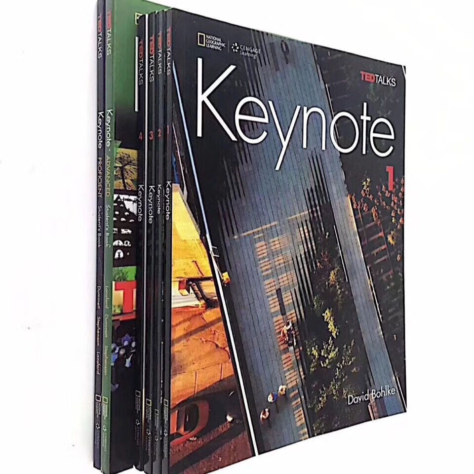 Keynote6册 美国国家 8-12岁 大开本 送音频