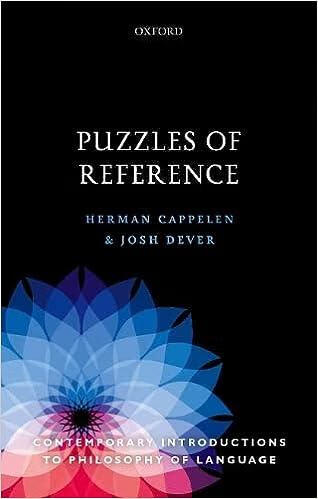 参考难题 Puzzles of Reference