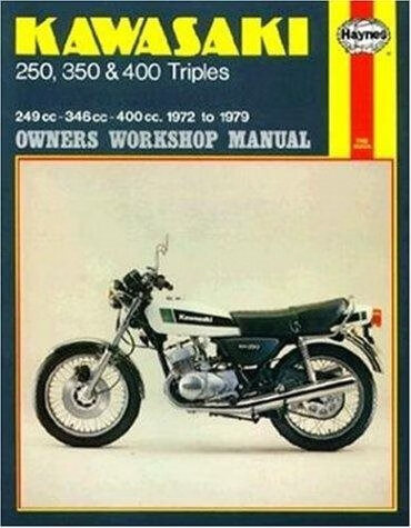Kawasaki 250, 350 & 400 Triples (72 - 79) Haynes Repair Manual