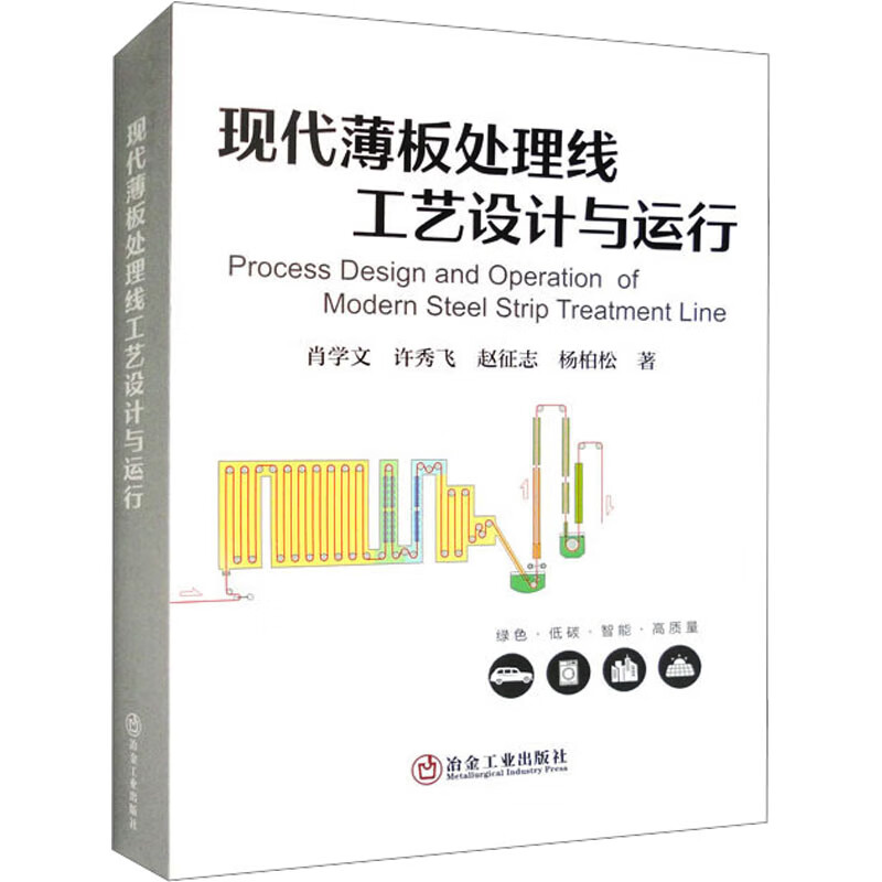 现代薄板处理线工艺设计与运行 图书