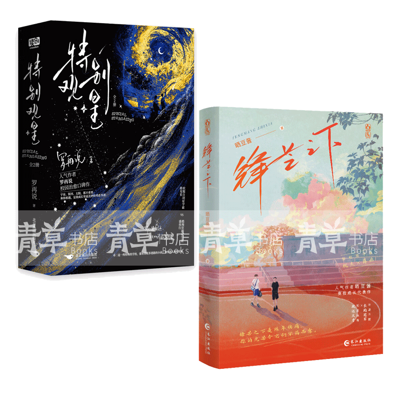 特别观星全2册+锋芒之下 青春文学 小说 书籍预售