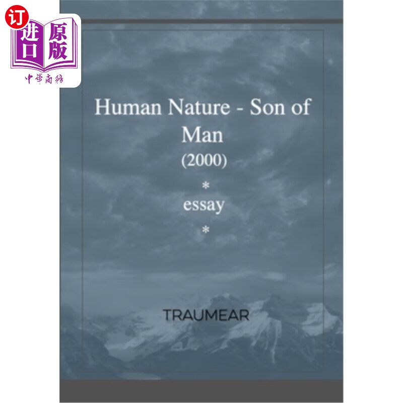 海外直订Human Nature - Son of Man 人性-人子