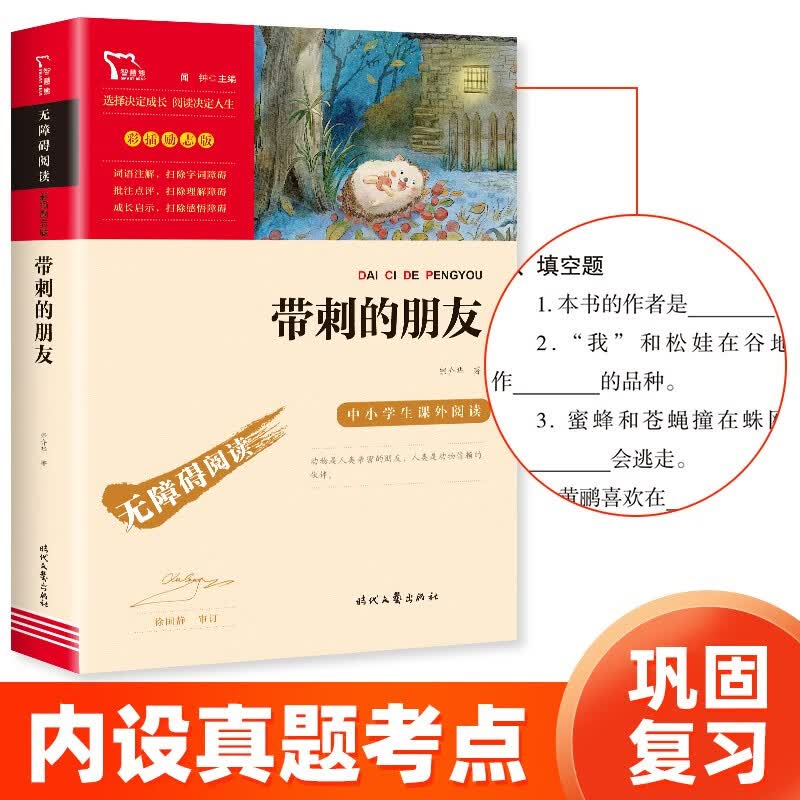 带刺的朋友 儿童文学读物小学生三四五六年级课外阅读书籍青少年儿童必读名著故事书