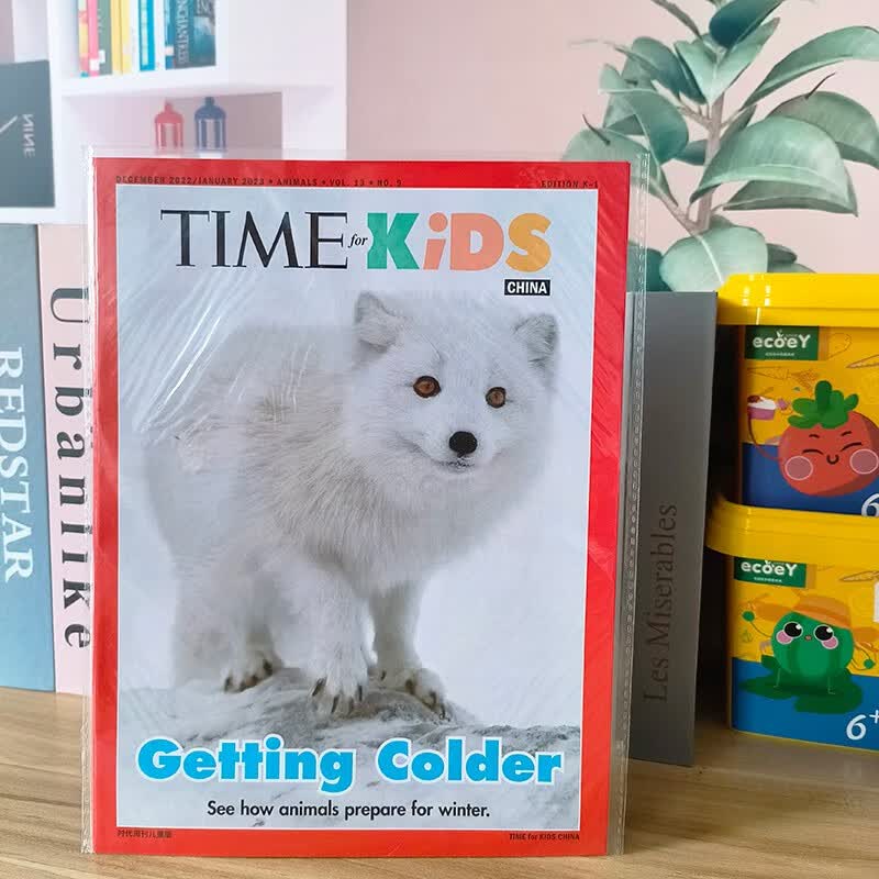 time美国时代周刊儿童版TIME for Kids儿童英语读物5-12岁儿童英文杂志 【K1】12月和1月合刊