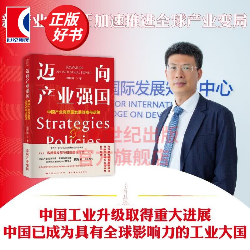 迈向产业强国 魏际刚 中国产业高质量发展战略与政策全景式阐释中国产业高质量发展图景 一书读懂产业强国建设的战略路径与政策 上海远东