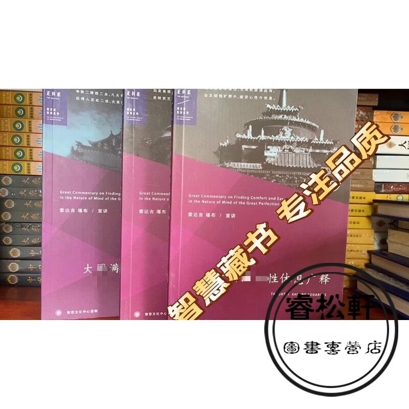 大y满心性休息广释 全3册 索师 优质版本