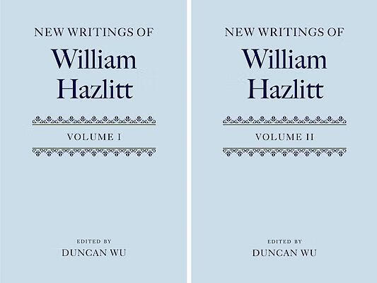 New Writings of William Hazlitt