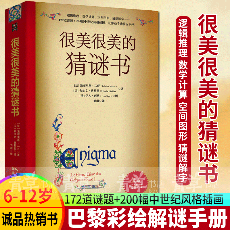 很美很美的猜谜书 娱乐休闲 [法]法布里斯·马萨,[法]希尔文·路易勒著书籍