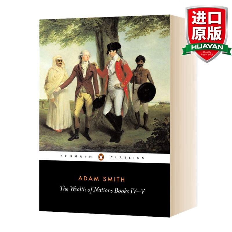 英文原版 国富论4-5 The Wealth of Nations Books IV-V 亚当斯密