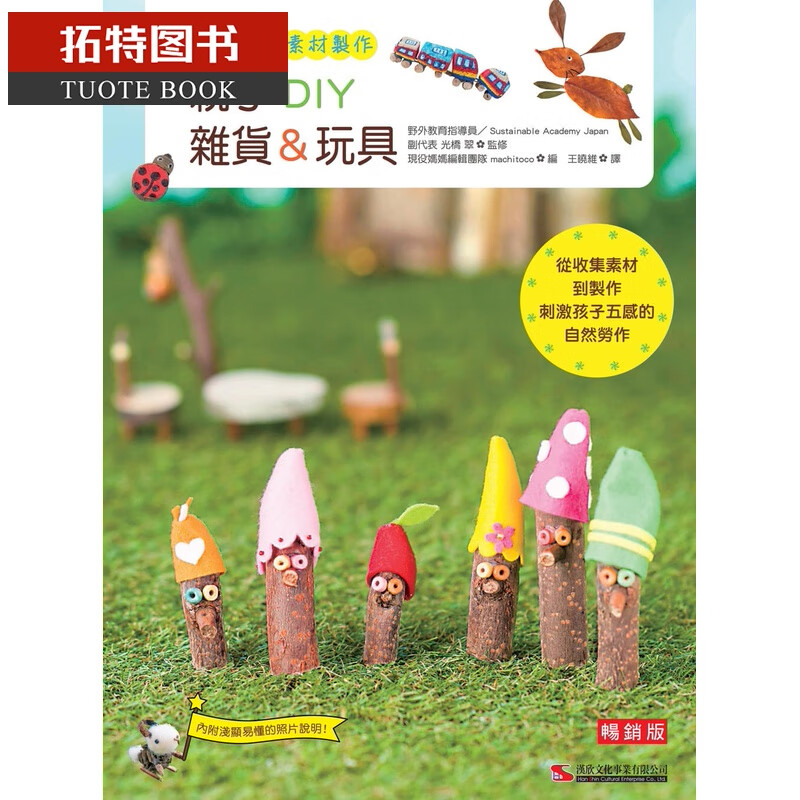 预售 光桥翠子DIY杂货＆玩具(版)(二版)汉欣台版原版书籍