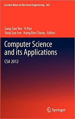 Computer Science and its Applications