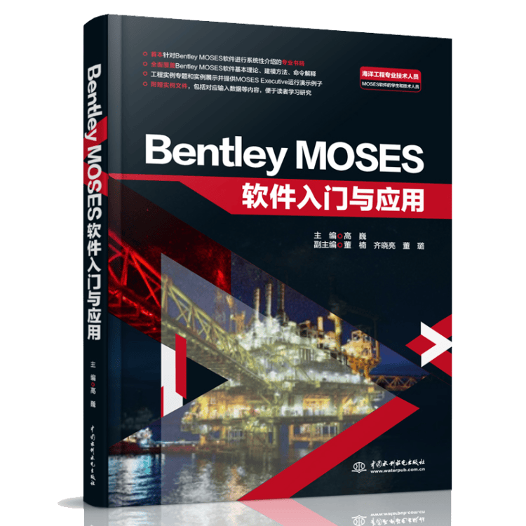 Bentley MOSES软件入门与应用 高巍 Bentley MOSES软件操作教程书籍