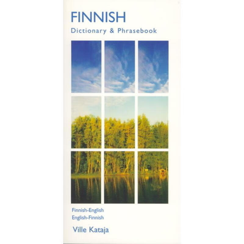 Finnish-English / English-Finnish Dictionary & Phrasebook