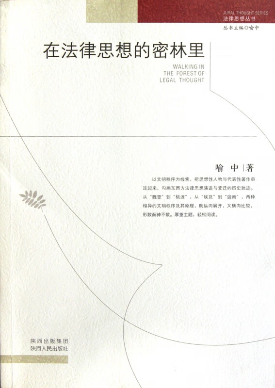 在法律思想的密林里/法律思想丛书