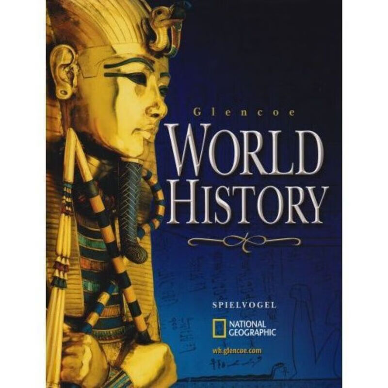 全彩高清纸质 Glencoe World History分册4本