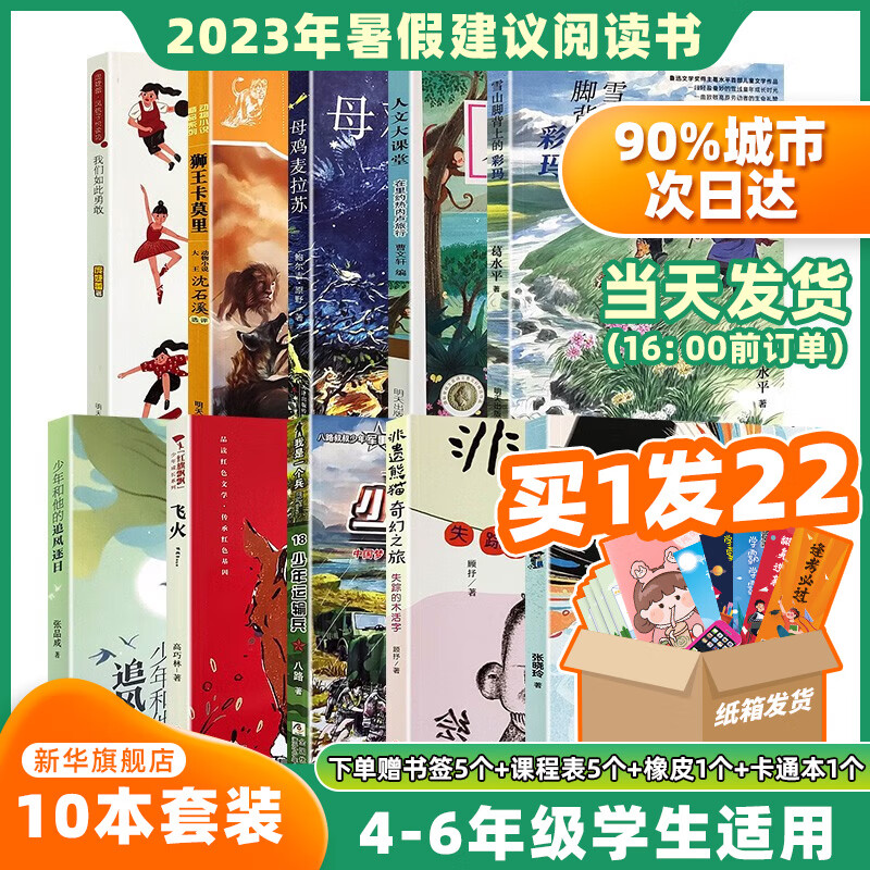 10册狮王卡莫里少年和他的追风逐日飞火红旗飘飘少年少年运输兵我们如此勇敢风信子悦读坊母鸡麦拉苏在里约热内卢旅行人文大课堂失踪的木活字亲爱的足球 【10册高年级】