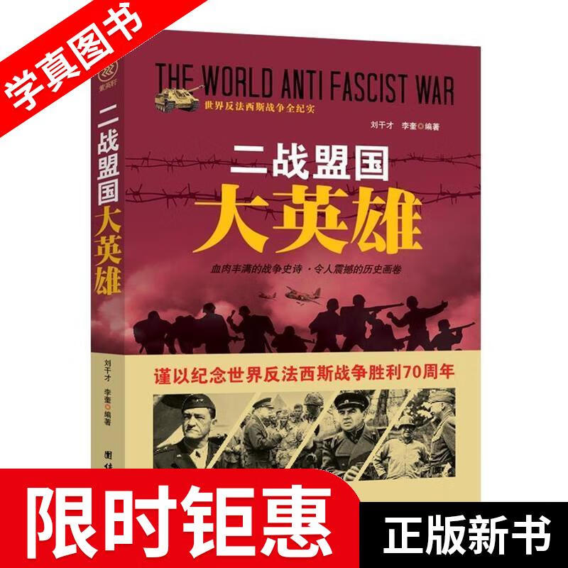 战争纪实 二战盟国大英雄 刘干才,李奎 著 团结出版社