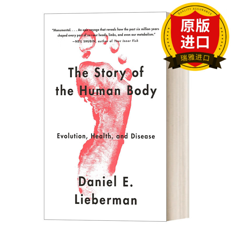 英文原版 The Story of the Human Body Evolution, Health, and Disease 人体的故事 进化、健康与疾病 解剖学 生理学 英文版