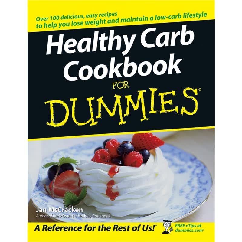 Healthy Carb Cookbook For Dummies