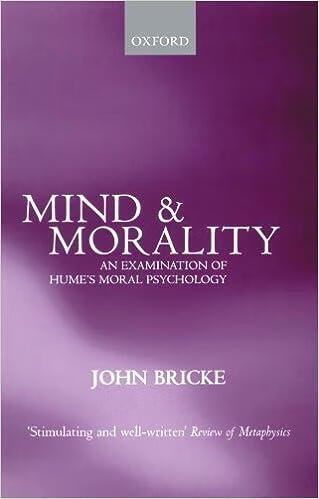心灵与道德：休谟的道德心理学考察 Mind and Morality