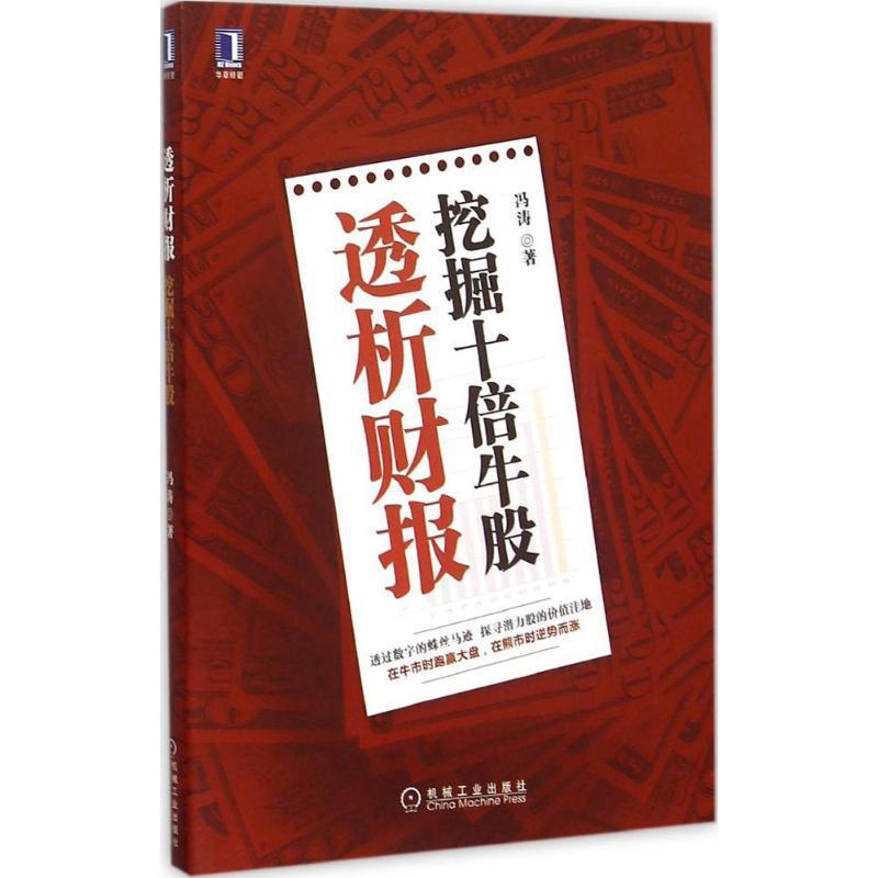 透析财报 挖掘十倍牛股 冯涛著