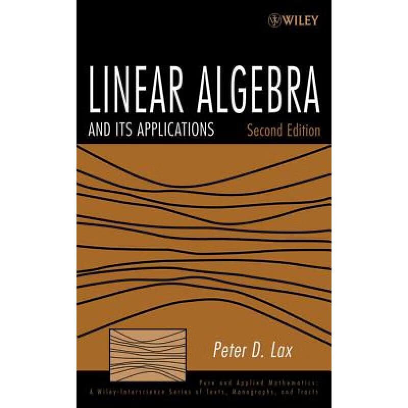 现货 线性代数及其应用 Linear Algebra And Its Applications, Second Edition [Wiley数学]