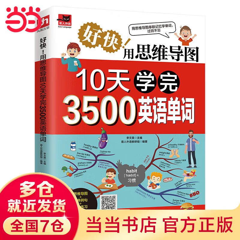好快！用思维导图10天学完3500英语单词
