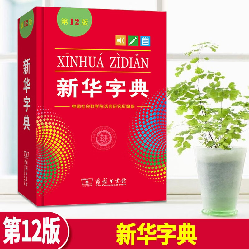 新华字典第12版小学教辅汉语词语成语字典语文常备实用工具资料辅导书含音标注释组词现代汉语字辞典 无颜色 无规格