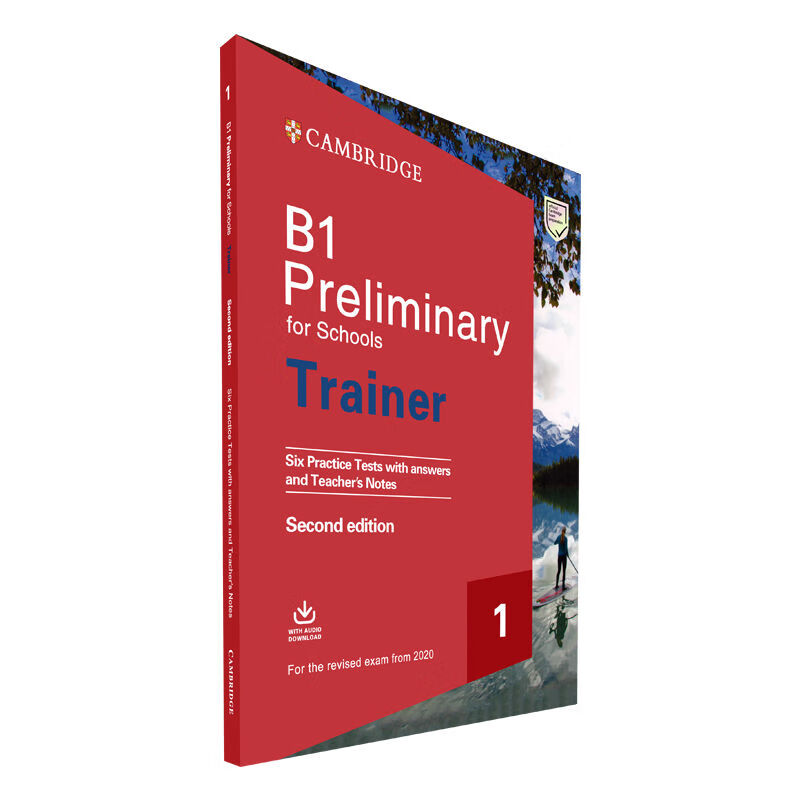 新题型备考2022年剑桥通用五级PET官方真题集含答案音频 trainer 1