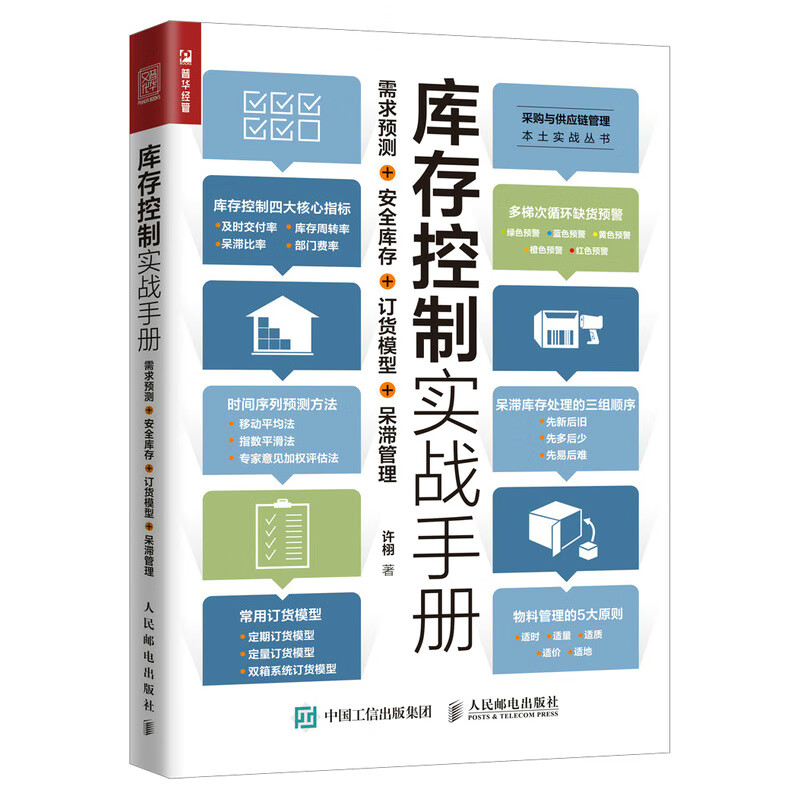库存控制实战手册需求预测安全库存订货模型呆滞管理许栩著供应链管理书籍书籍【凤凰】