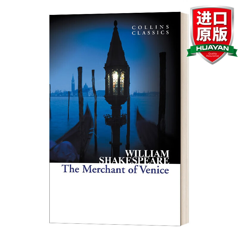 The Merchant of Venice 英文原版 威尼斯商人 莎士比亚Collins Classics 柯林斯经典系列 英文版 进口英语原版书籍