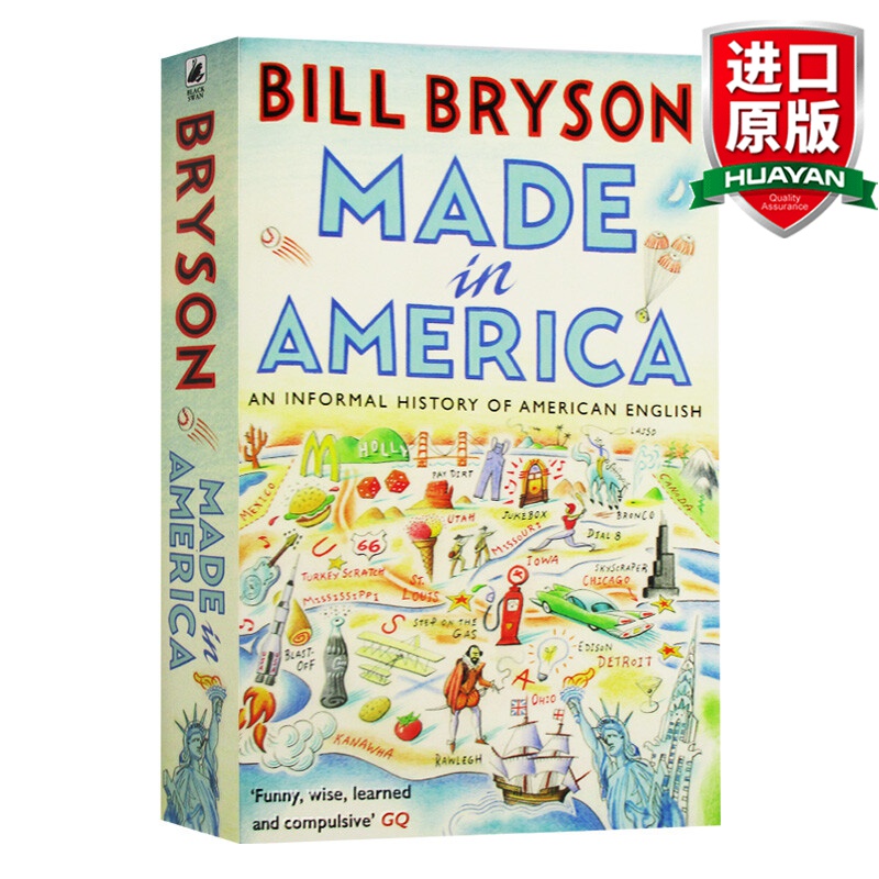 英文原版 美国制造 Made In America 英版 论美国英语 英语简史姊妹篇 万物简史作者