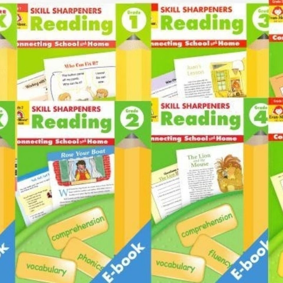 Skill Sharpeners Reading Grade PreK-8技能铅笔刀阅读理解训练 3级别