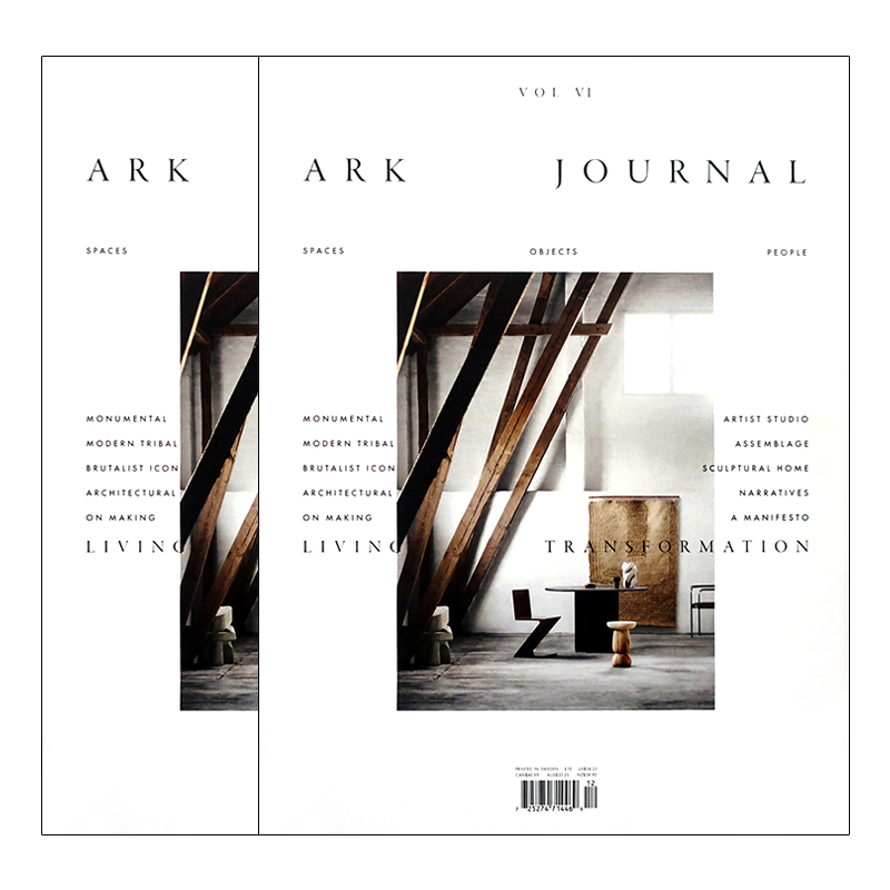 丹麦ARK JOURNAL室内设计杂志 2023或2022年 一年2期 E40 英文版丹麦室内设计案例解析 下单请选择年份 2023整年两期，分期寄