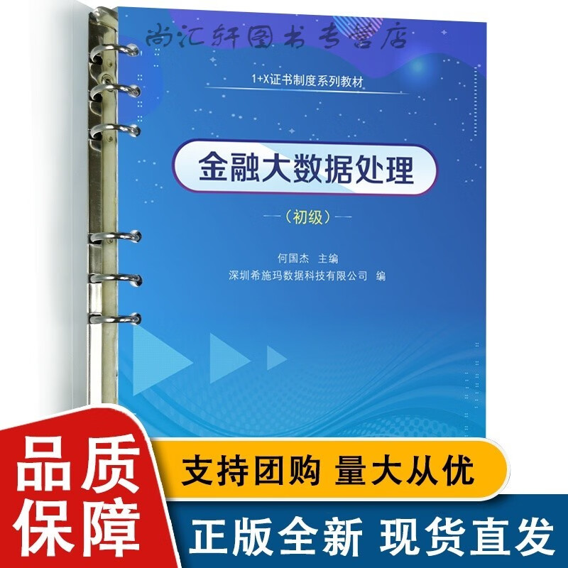 金融大数据处理：初级-1+X证书制度系列