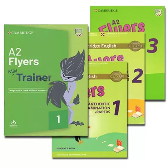 2020新版剑桥三级Flyers1 Flyers2 Flyers3真题 F1