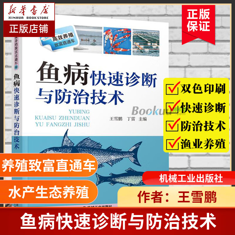 鱼病快速诊断与防治技术 高效养鱼技术书