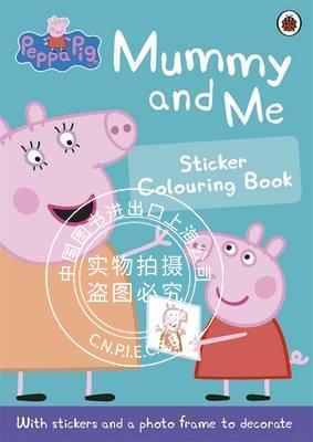 现货 妈妈和我 粉红猪小妹 贴纸书 英文原版 Peppa Pig: Mummy (Acti