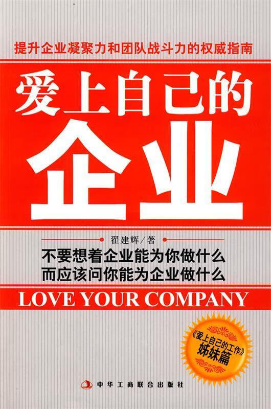 爱上自己的企业【好书，下单速发】