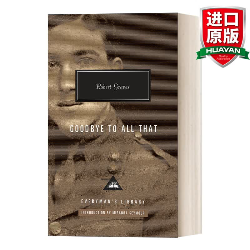 Goodbye to All That Everyman's Library Contemporary Classics Series 英文原版 向一切告别 传记 人人图书馆精装收藏版 英文版